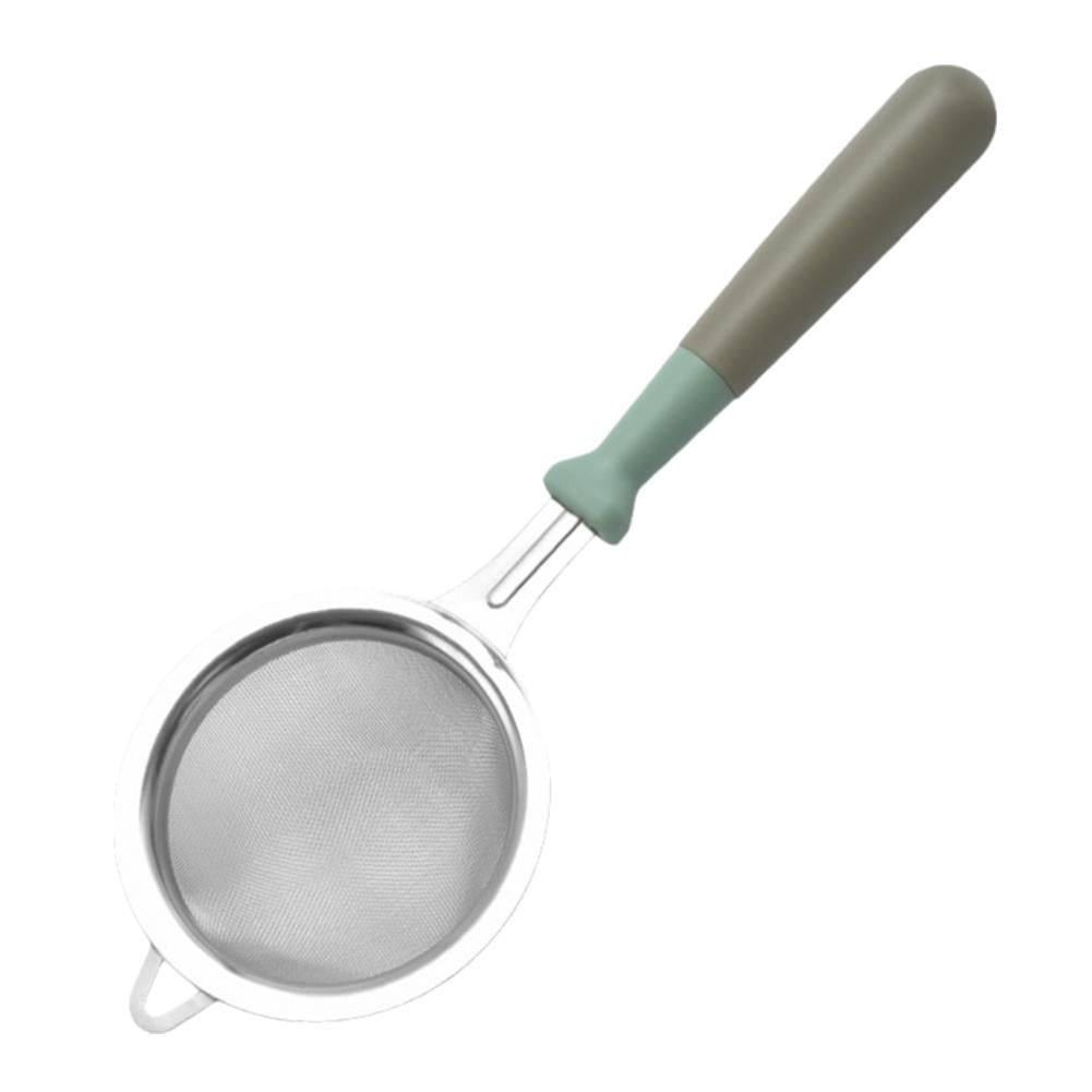 Kitchen Stainlesss Steel Wire Mesh Oil Strainer Flour Colander Sifter ...