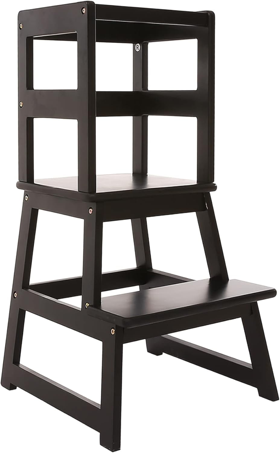 Kitchen Step Stool, Mother's Helper Step Stool, Wooden Standing Tower ...