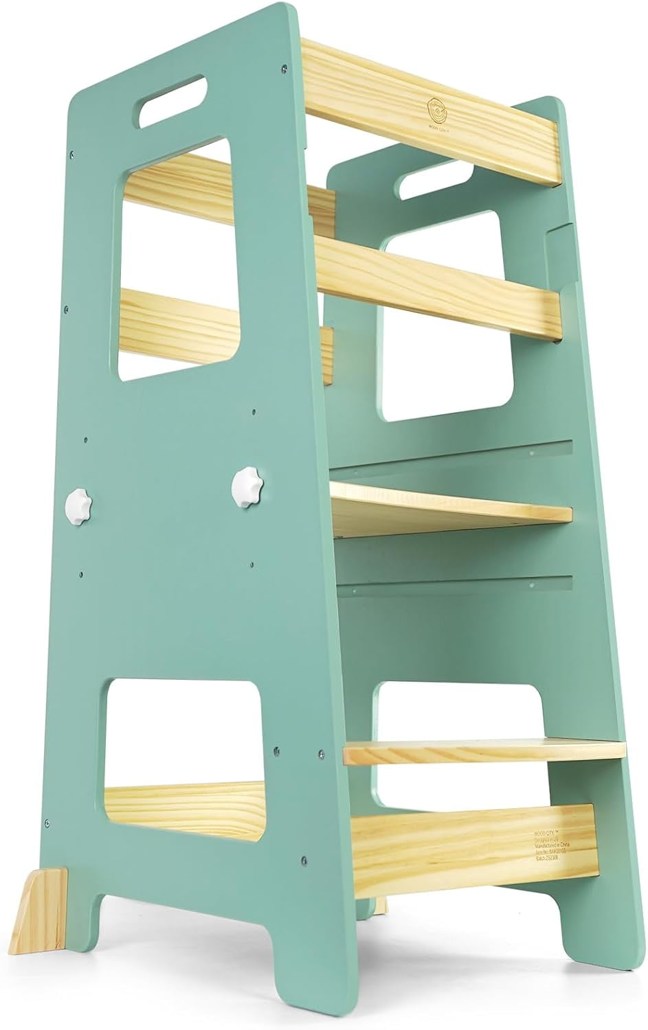 Kitchen Step Stool - Safe Montessori Standing Tower for Kids with ...
