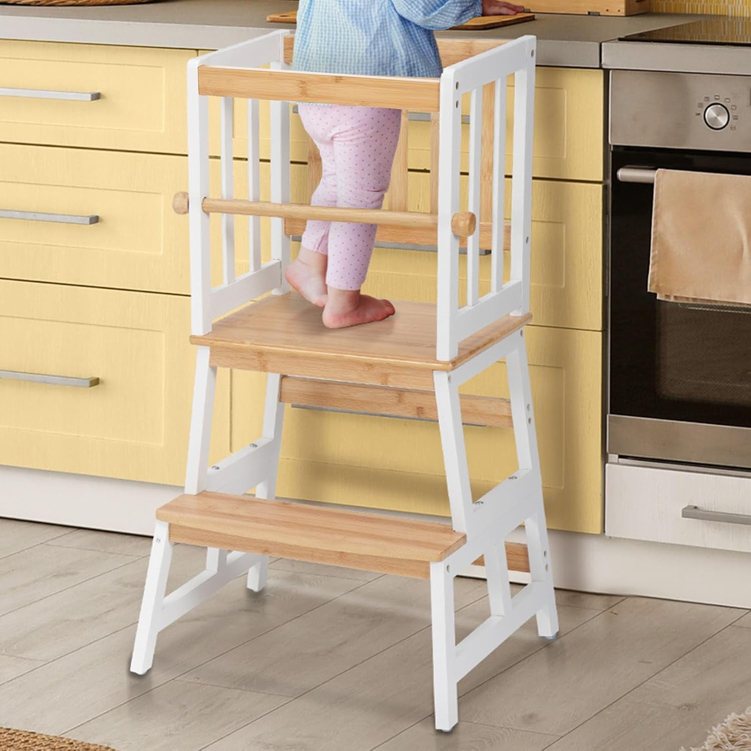 Kitchen Step Stool, Toddler Standing Tower with CPC & FSC Certification ...