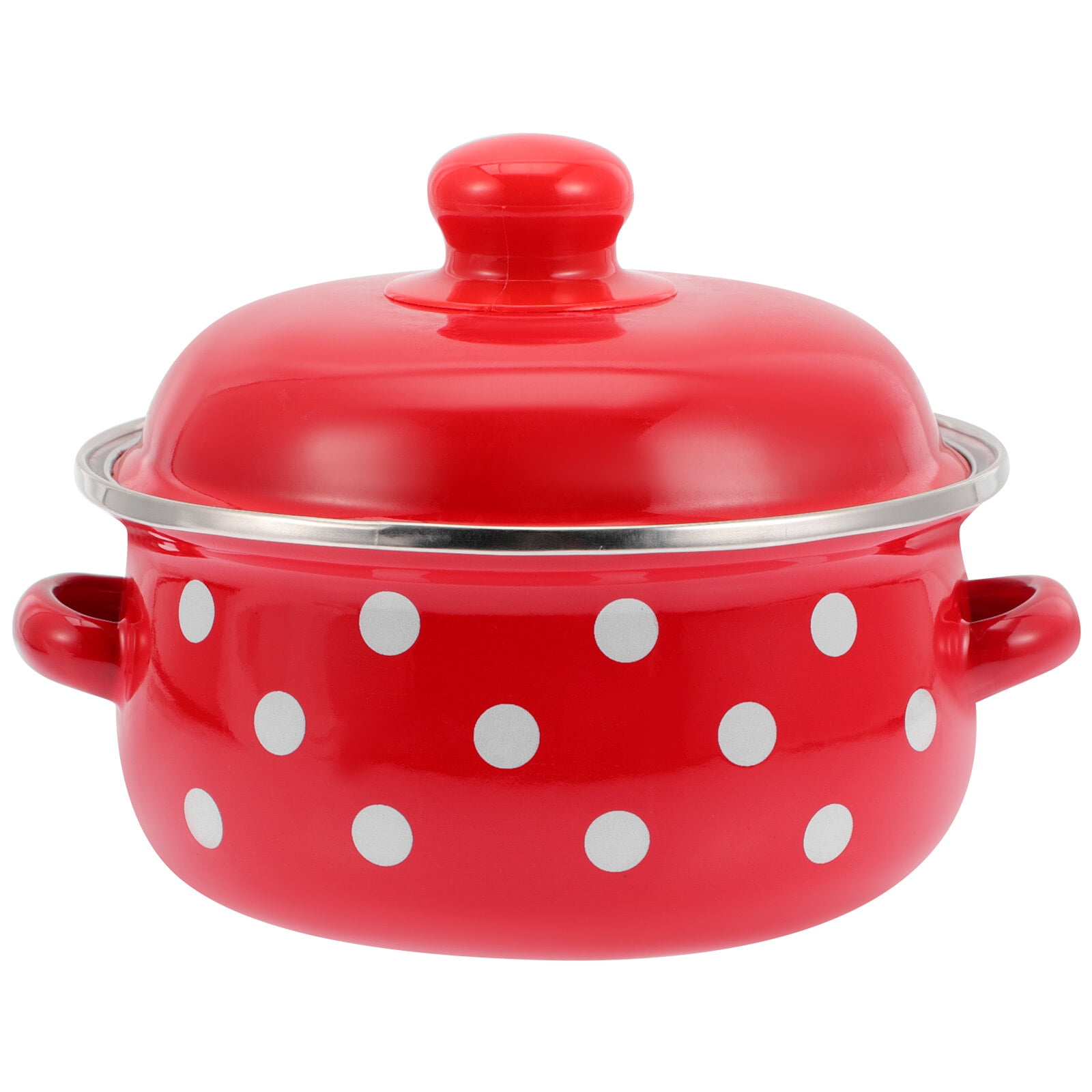 Kitchen Stew Pot, Enamel Stew Pot, Enamel Stockpot, Non-stick Saucepan ...