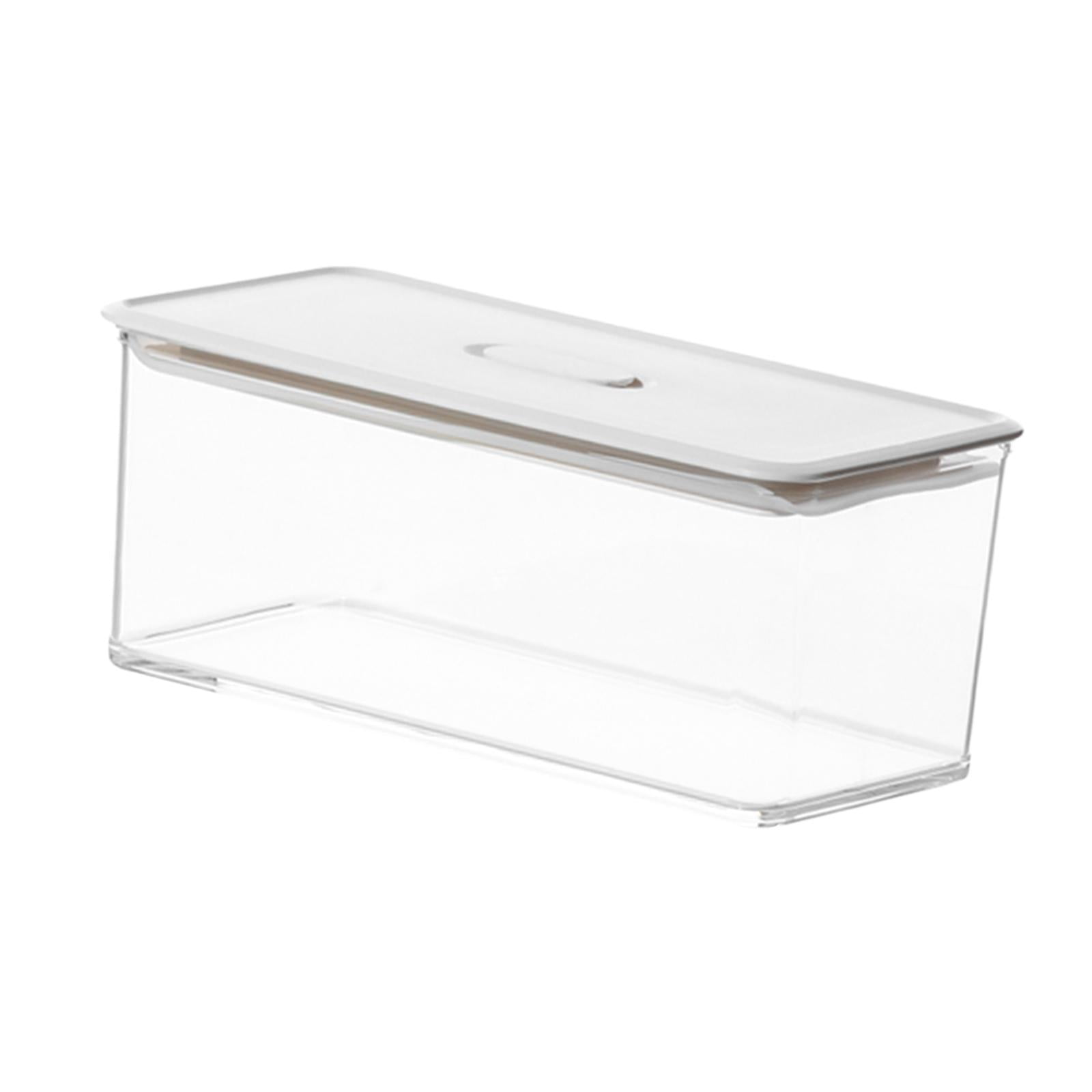 Kitchen Storage Bin, Vegetable Fruit Storage Container, Transparent ...