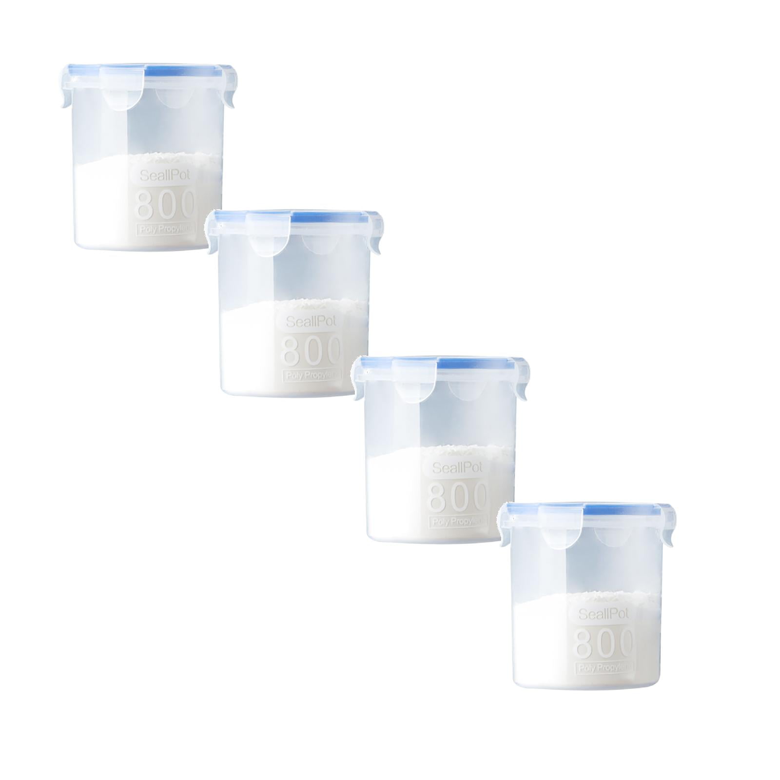 4PC Kitchen Storage Box Sealed Food Preservation Preservation Container ...