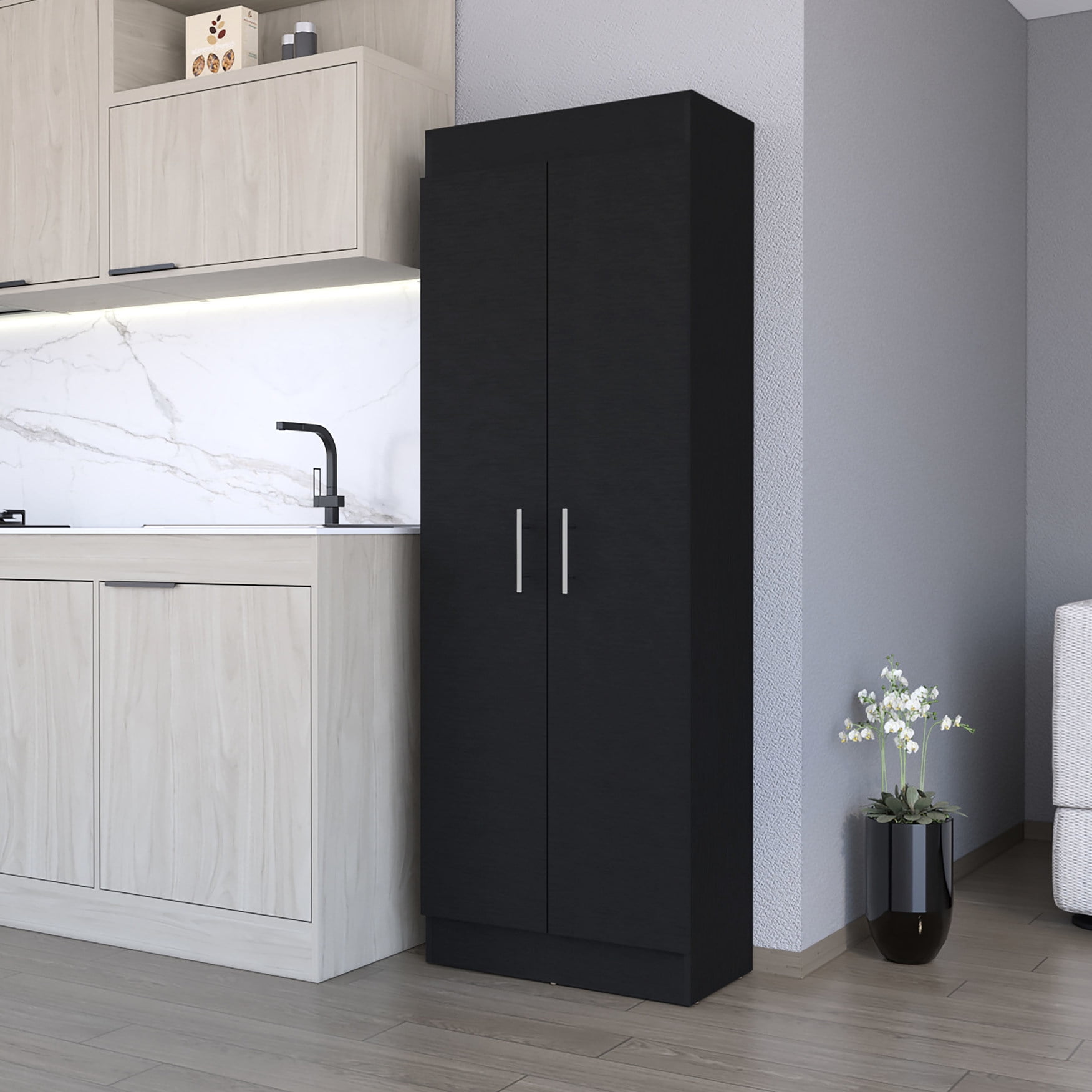 Kitchen Storage Cabinet | Dual-Door Design for Stylish Access | High ...