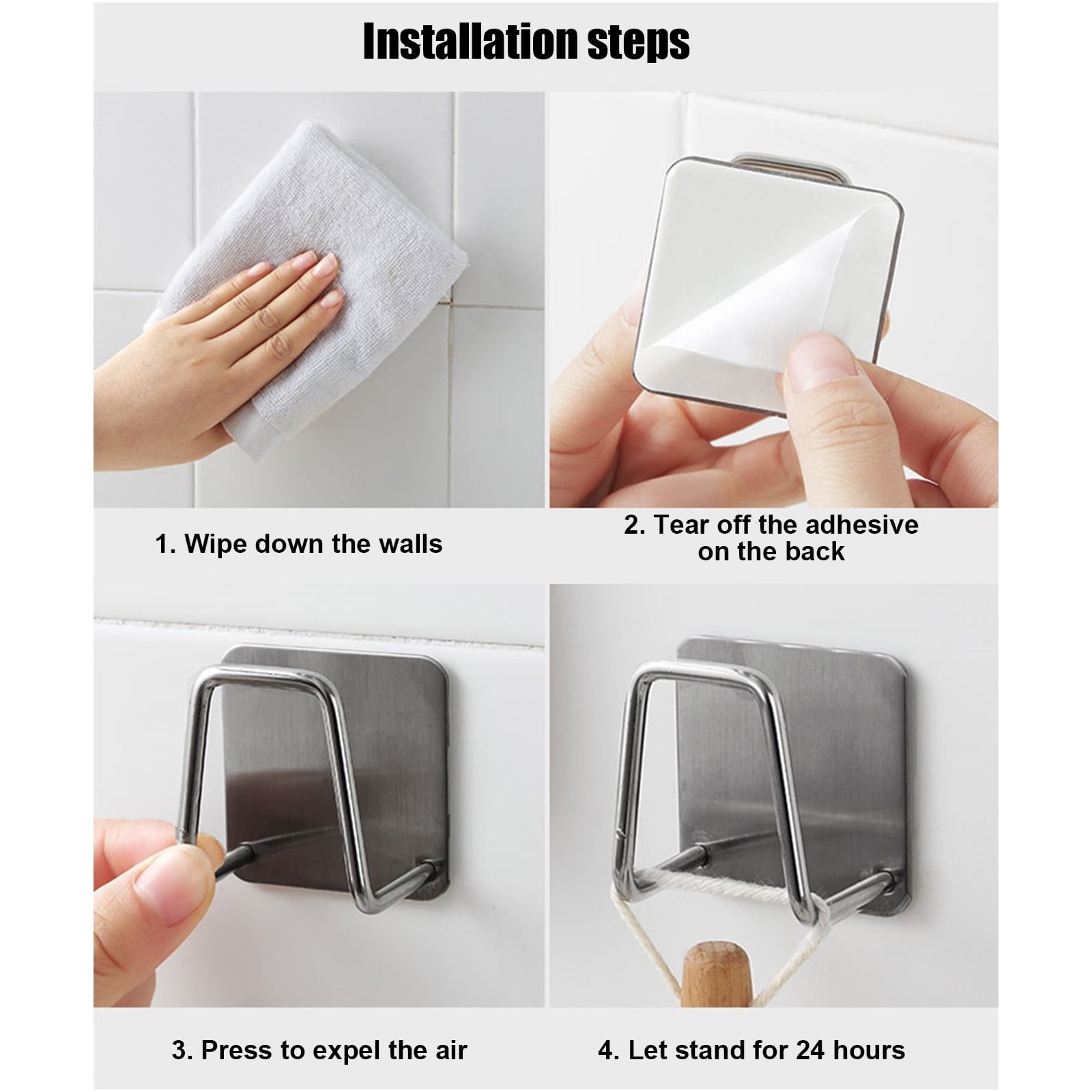 Kitchen Storage Rack Seamless Wall Mounted Pot Lid Rack Cabinet ...