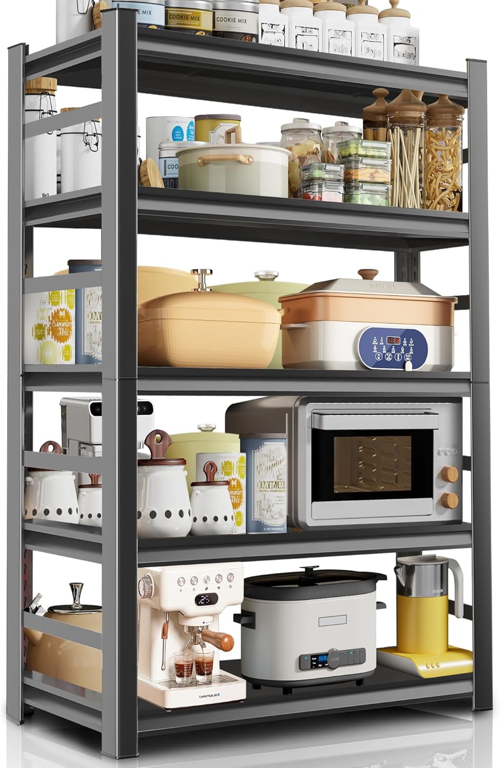 Kitchen Storage Shelves with 2000 LBS Load Capacity, Waterproof and ...