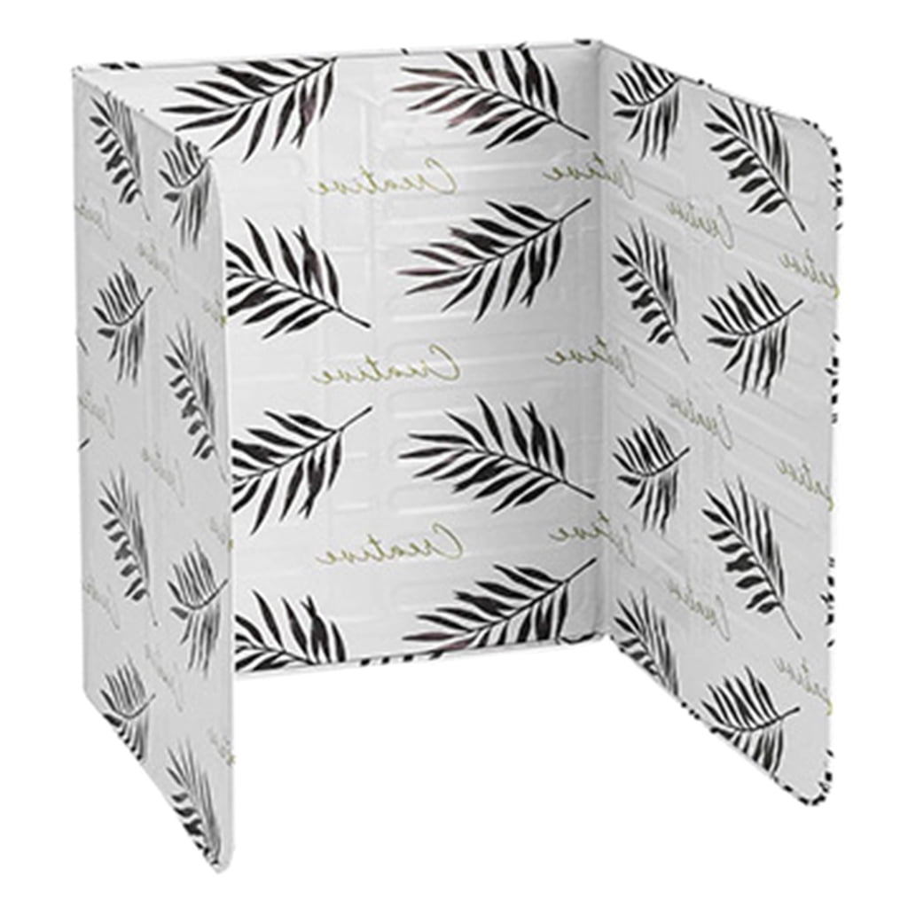 Kitchen Stove Baffle Plate Oil Deflector Grease Protector for Kitchen ...