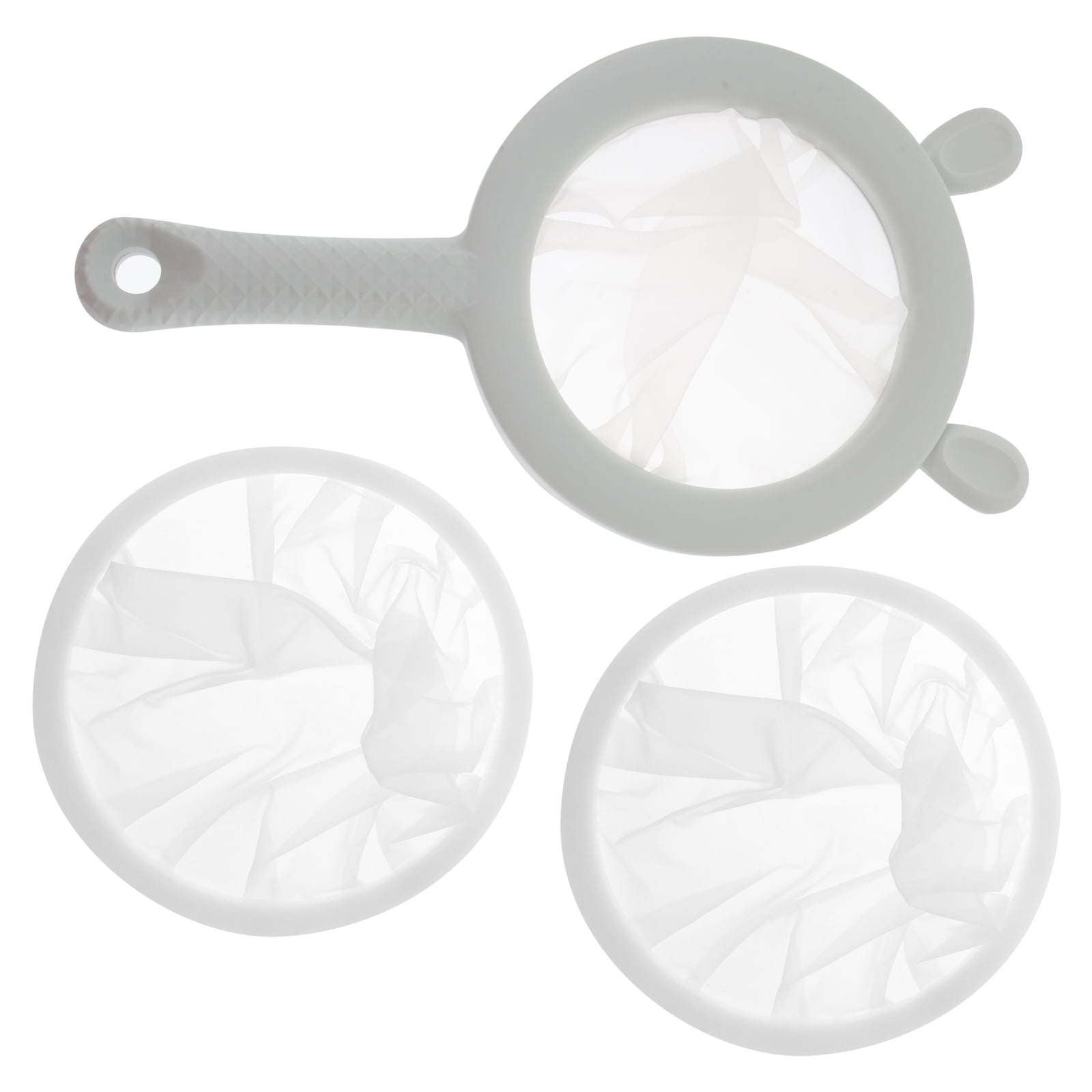 Kitchen Strainer Tool Fine Mesh Sieve Household Filter With Handle Soy ...