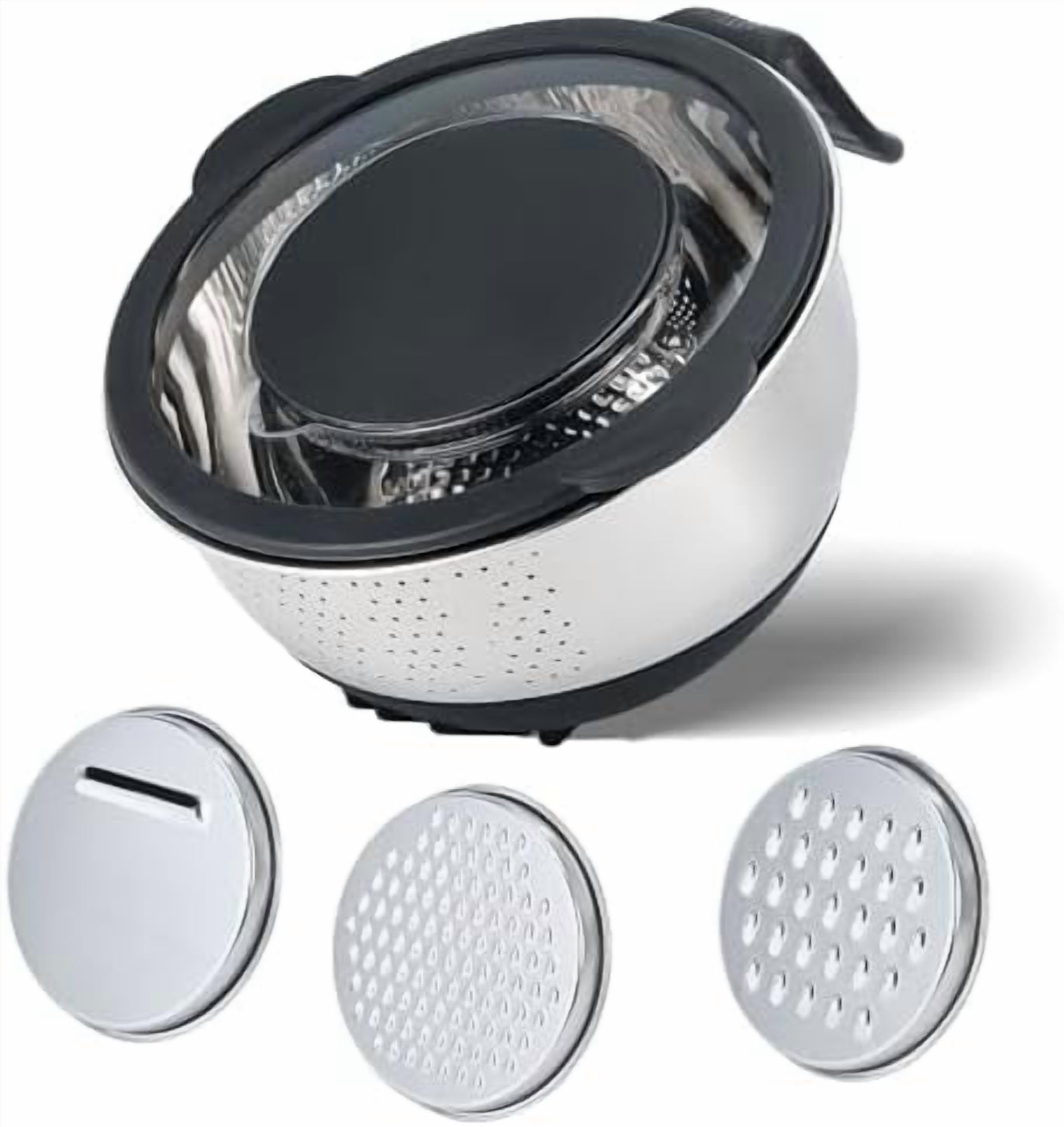 Kitchen Strainers and Colanders with Handle, Stainless Steel Grater ...