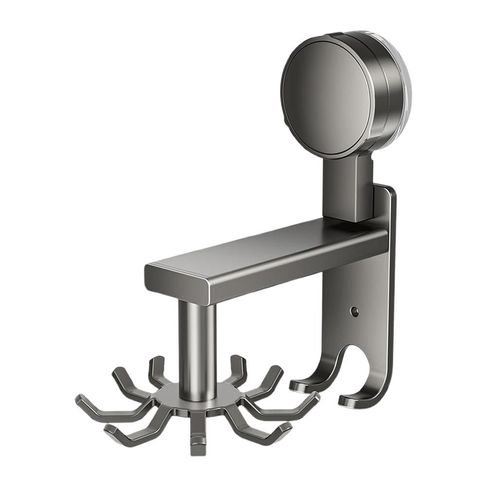 Kitchen Suction Utensil Holder, 2025 New Rotating Suction Cup Hook ...