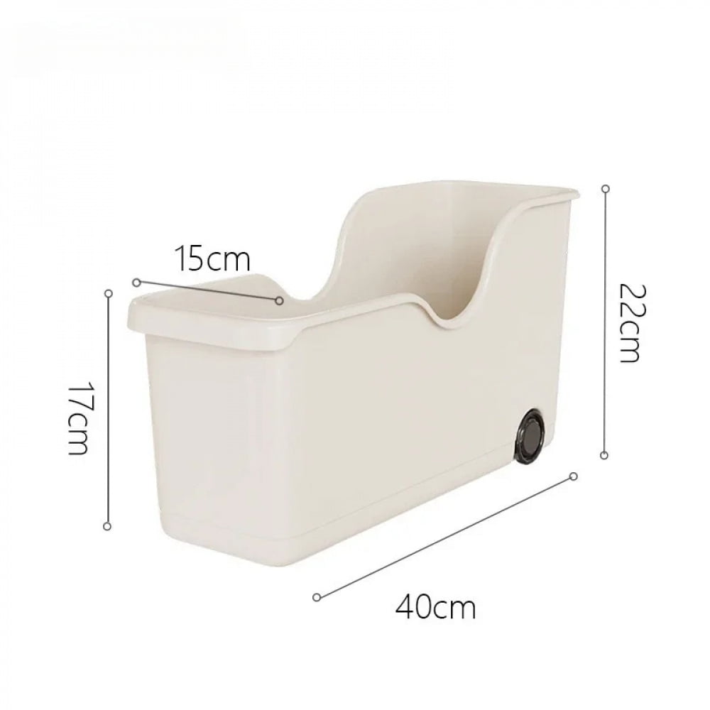 Kitchen Sundry Storage Case with Wheels Seasoning Bottle Vegetable ...