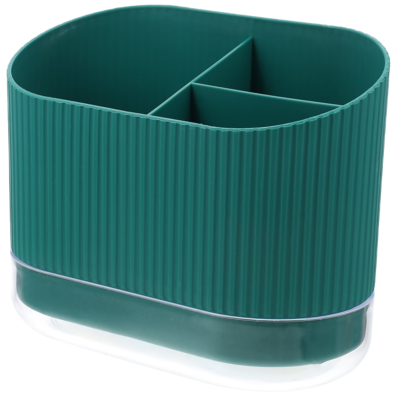 Plastic Utensil Holder Chopstick Spoon Organizer 1 Set Cutlery Draining ...