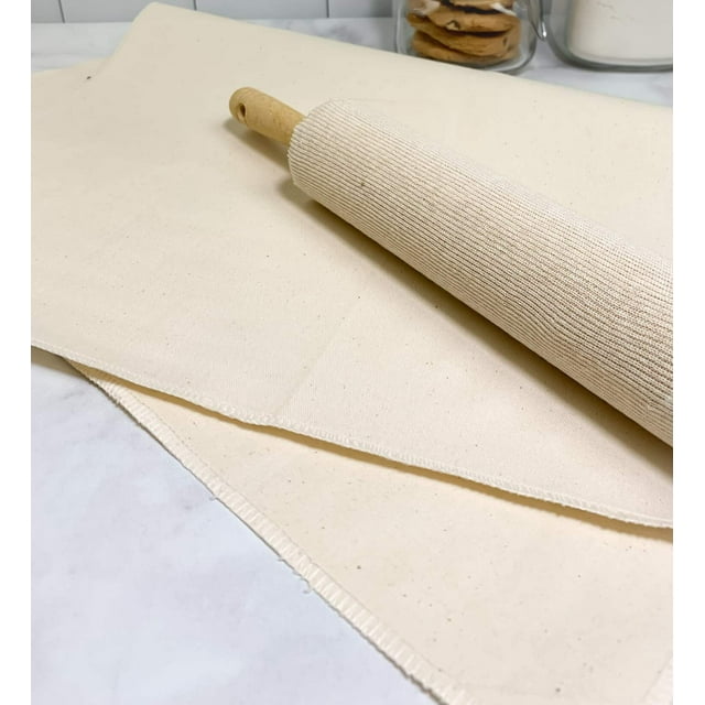 Kitchen Supply Pastry Cloth and Rolling Pin Cover Set - Walmart.com