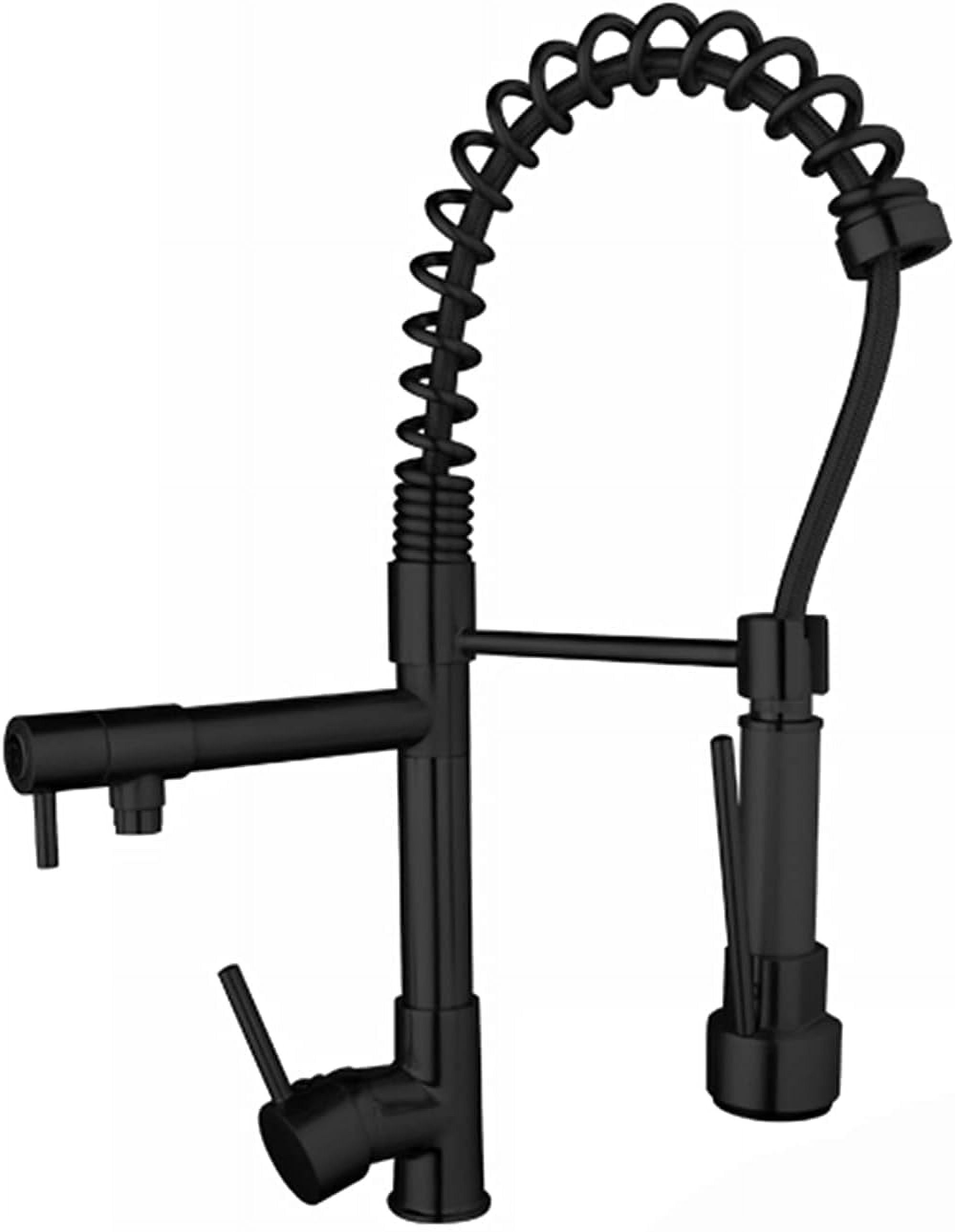 Kitchen Tap Brass Kitchen Faucet 2 Modes Kitchen Sink Mixer Spring Type Kitchen Mixer Tap Can ...