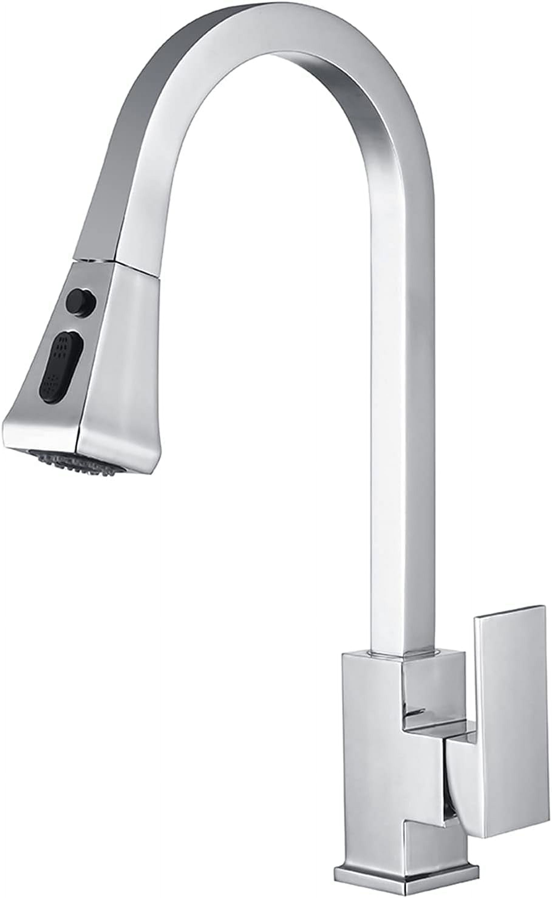 Kitchen Tap Brass Kitchen Faucet Pull-Out Kitchen Sink Mixer 360 ...