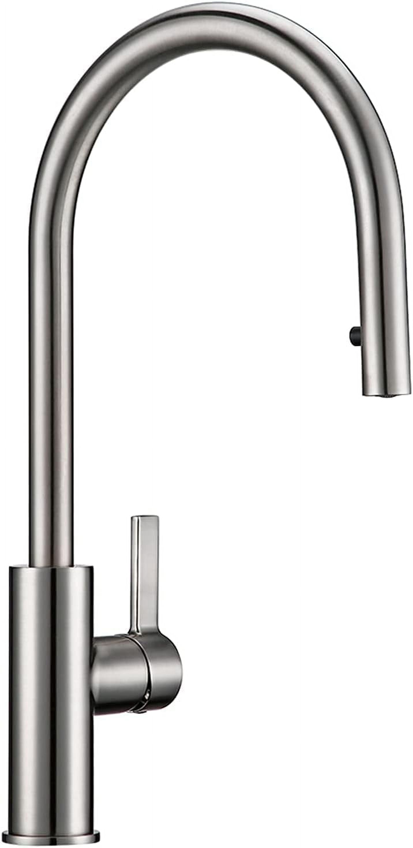 Kitchen Tap Stainless Steel Kitchen Faucet Can Rotate 360 Degrees ...