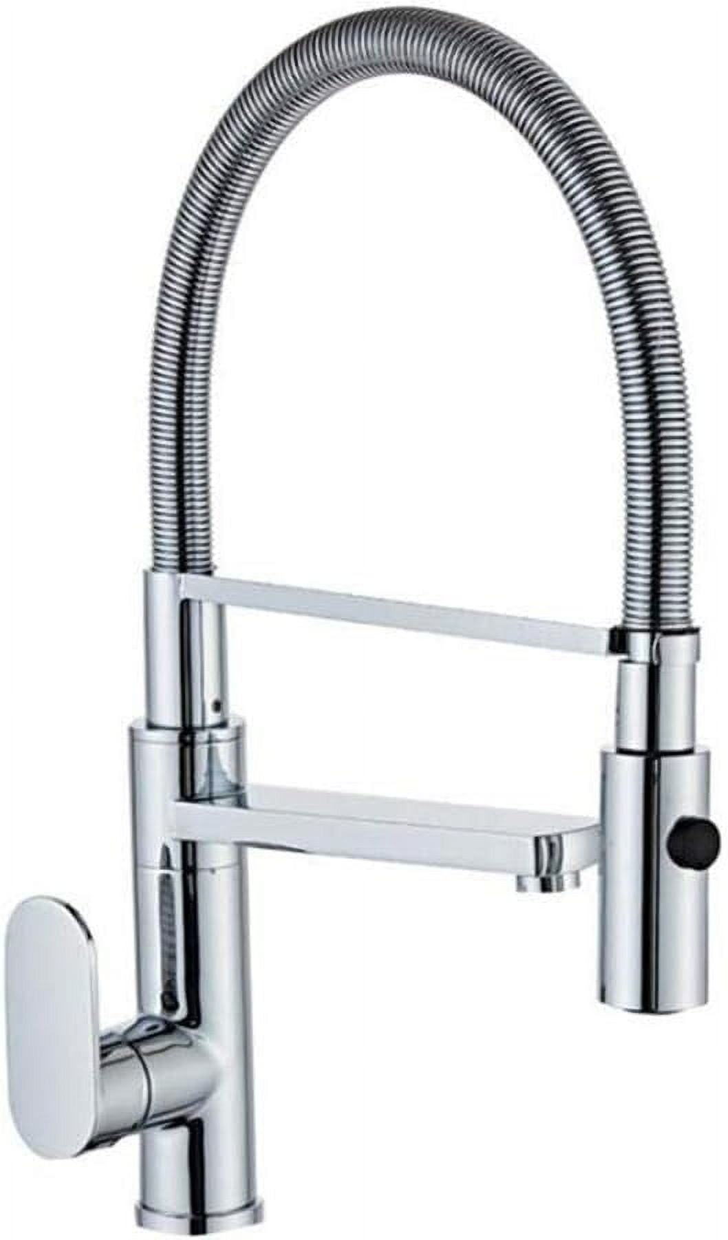 Kitchen Taps 3 Way Kitchen Sink Mixer Tap Brass Pull-Out Kitchen Faucet ...