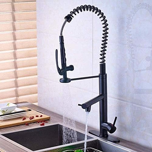 Kitchen Taps Faucet Robust Pre Rinse Spring Pull Down Sink Faucet ...