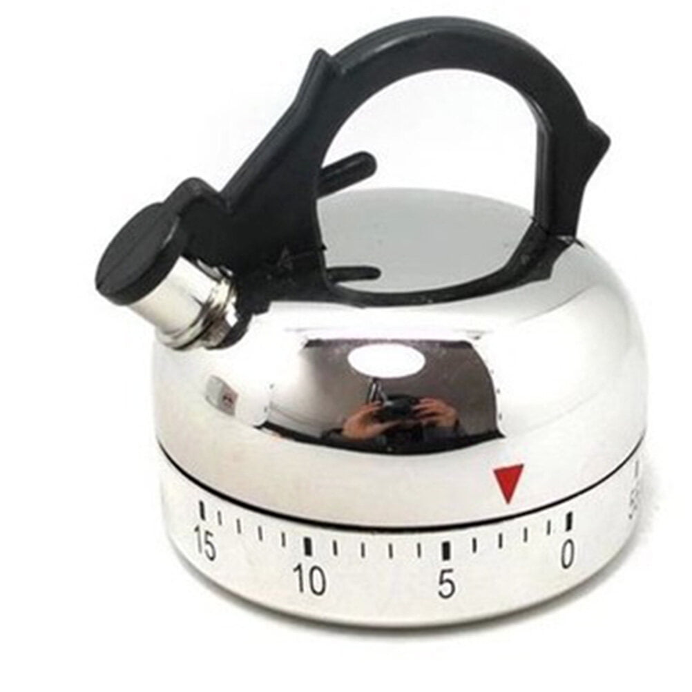 Kitchen Timer 60 Minute Mechanical Cooking Timer Clock Kettle Alarm ...