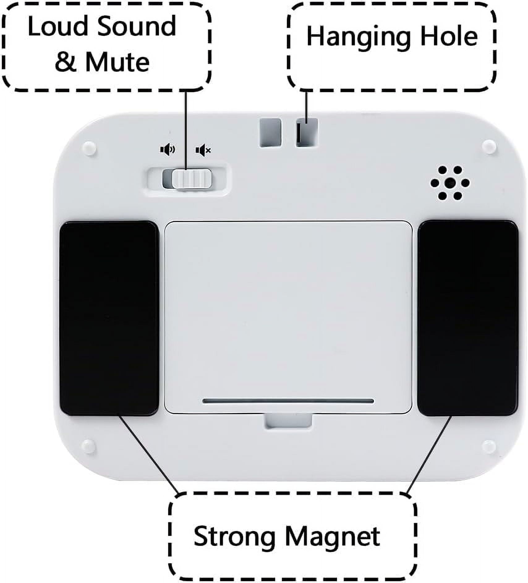 Kitchen Timer, 99 Minute Large LED Display Magnetic Countdown Countup ...