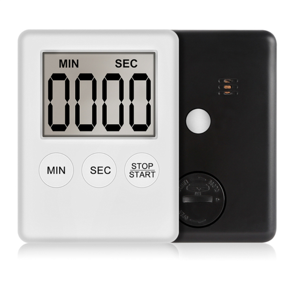 Kitchen Timer Lcd Digital Screen Chronograph Timer Square Cooking ...