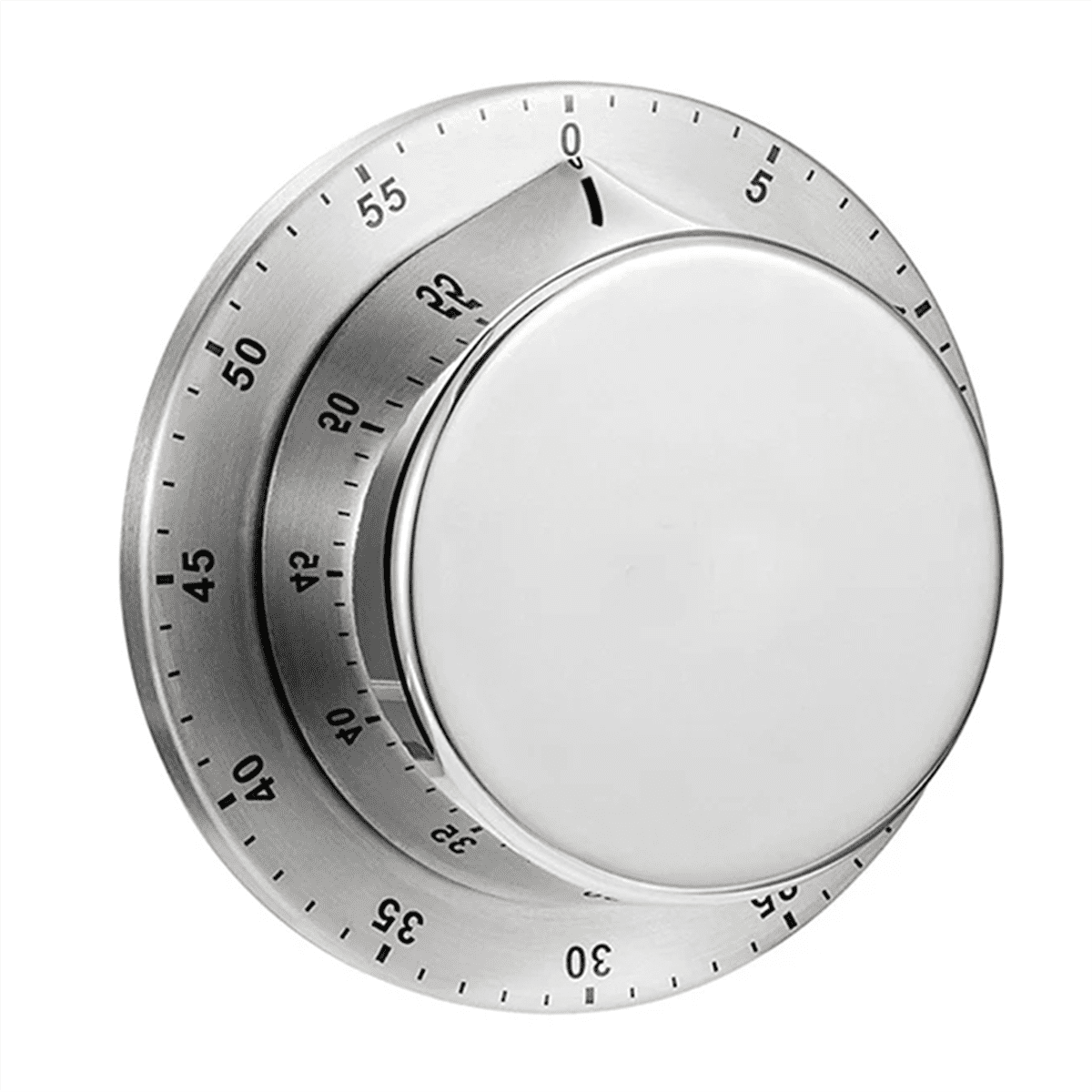 Kitchen Timer Mechanical Manual Stainless Steel with Magnetic Base ...