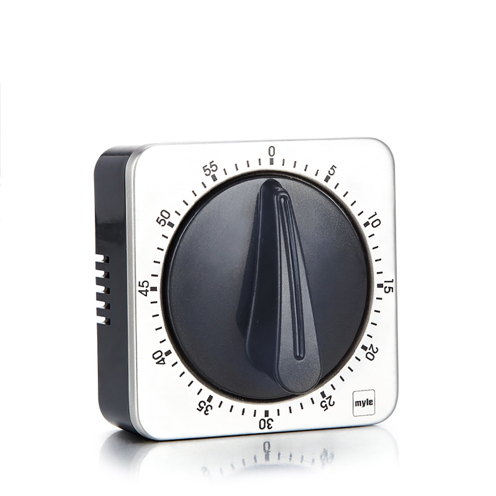 Kitchen Timer Mechanical Stainless Steel Timer Alarm Clock - Walmart.com