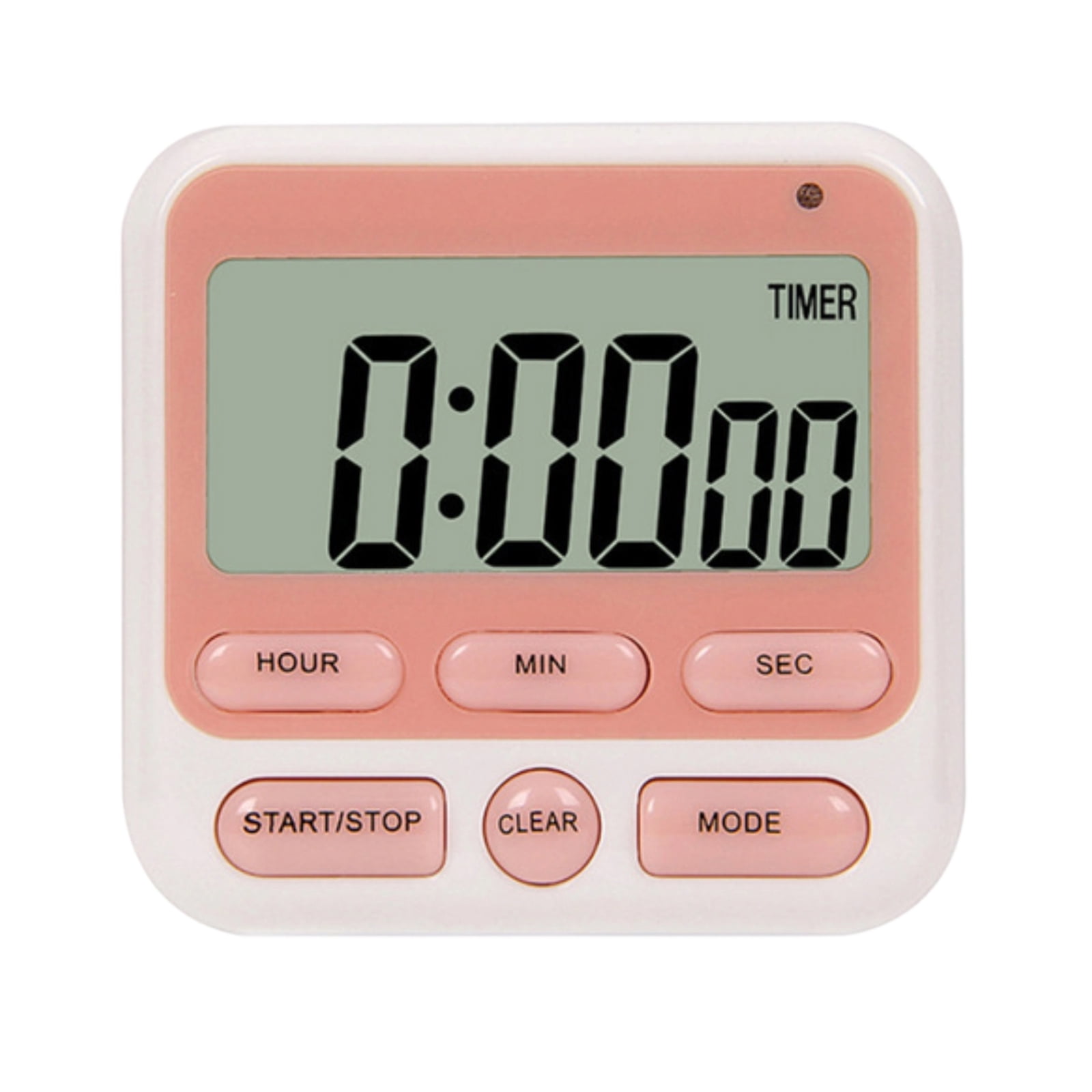 Kitchen Timer with Loud Alarm Clock, Large LCD Screen, Adjustable ...