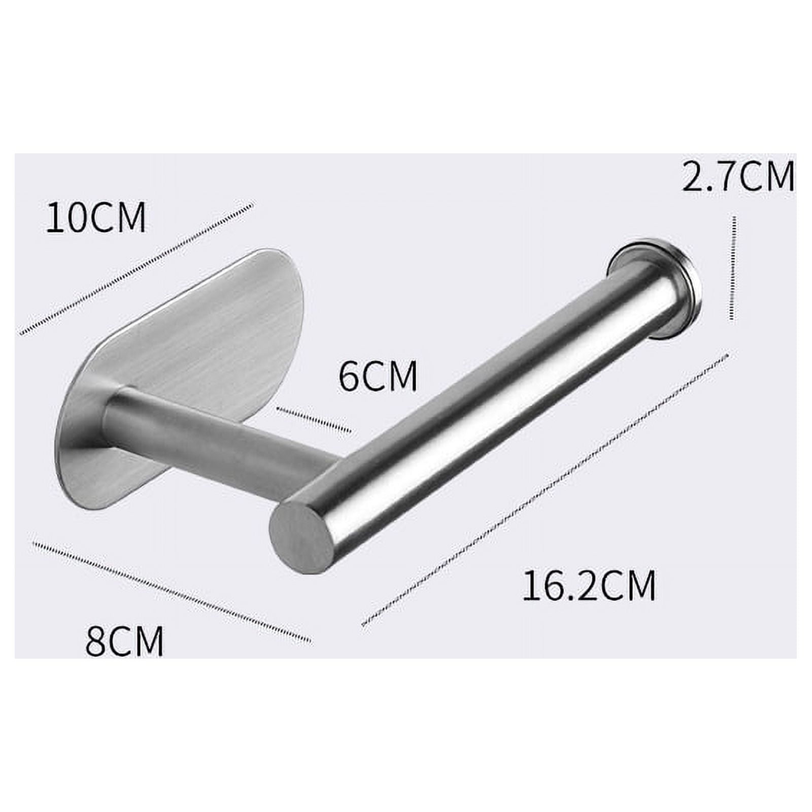 Kitchen Tissue Holder 304 Stainless Steel Non-perforated Cabinet Lower ...