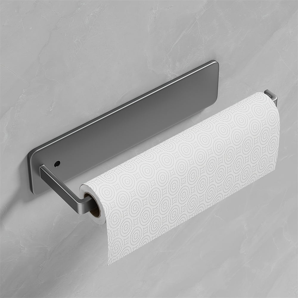 Kitchen Tissue Rack Without Punching Cabinet Rack With Cling Film Bag ...