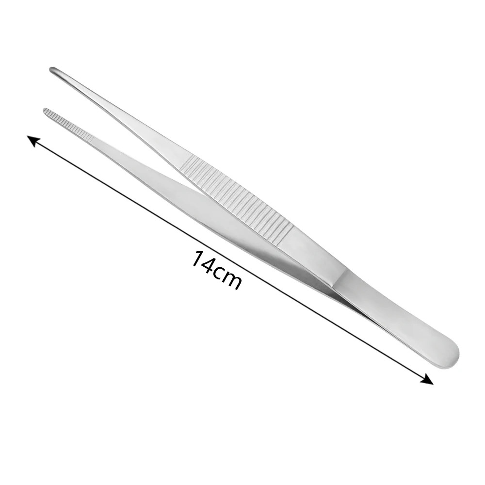 Kitchen Tongs Kitchen Utensils BBQ Tweezer Food Clip Stainless Steel ...