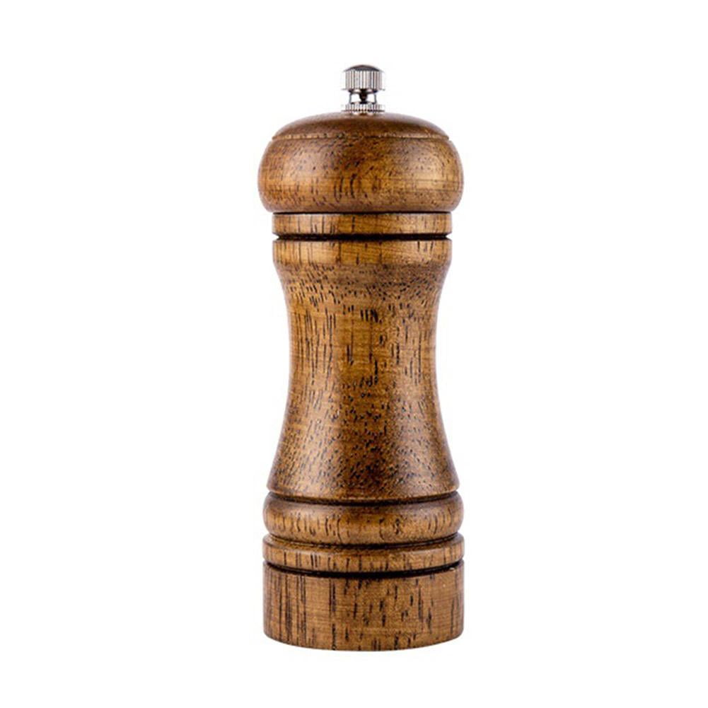 Kitchen Tools Cooking Pepper Grinder Hands Movement Wood Pepper X4F0 ...