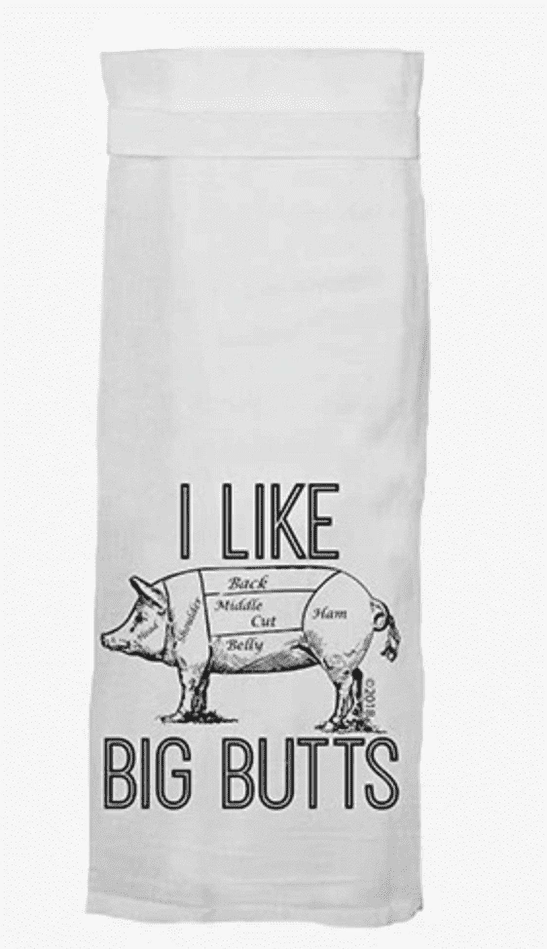 Kitchen Towel, Funny With Hang Tight Design by Twisted Wares "I LIKE ...