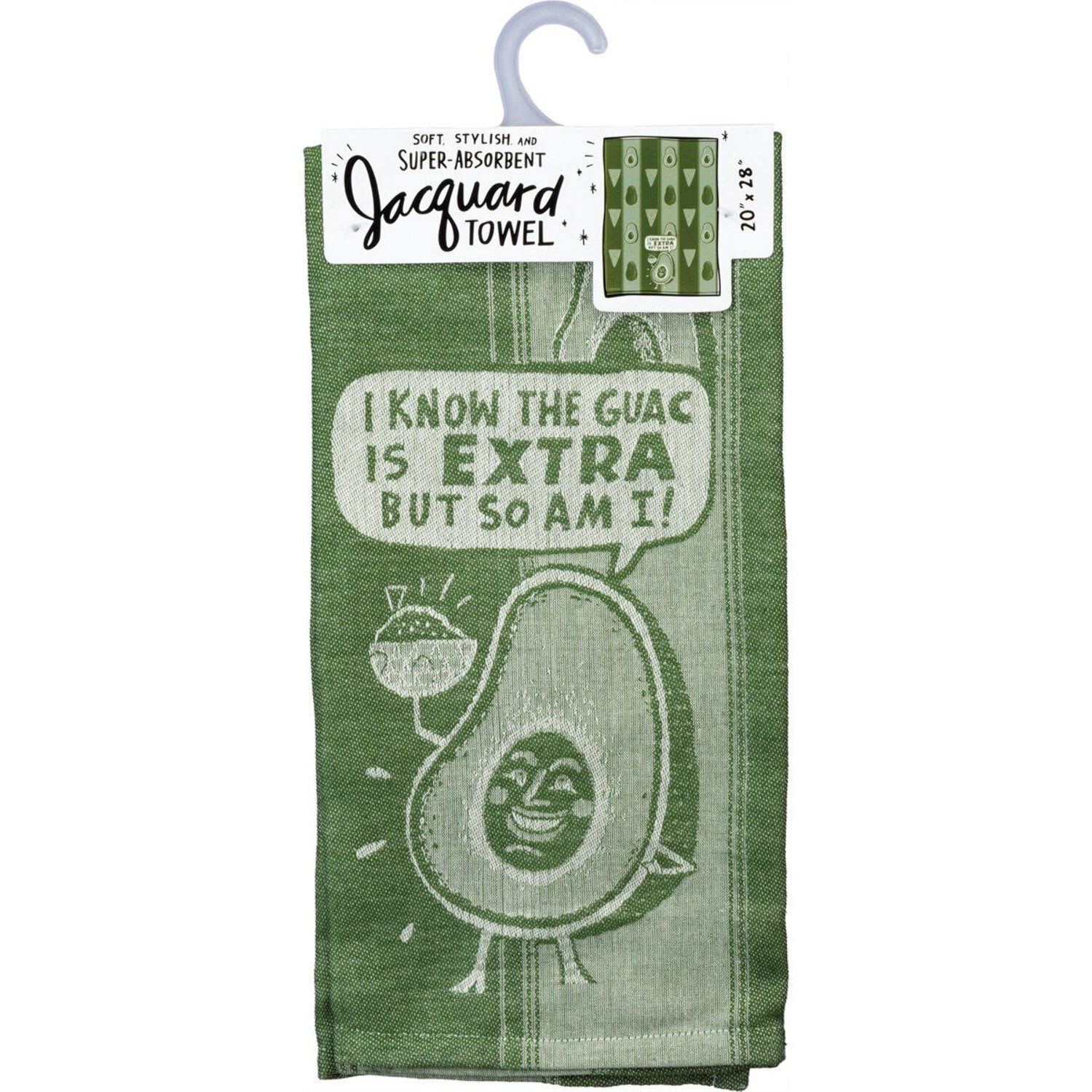 Kitchen Towel - Guac Is Extra But So Am I - Walmart.com