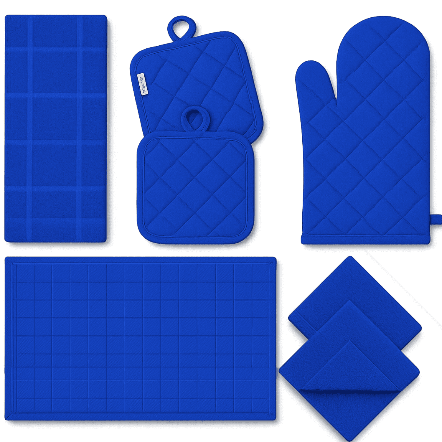 Osnell USA Kitchen Linen Set - Cooking Gift, Dish Towel, Pot Holders ...