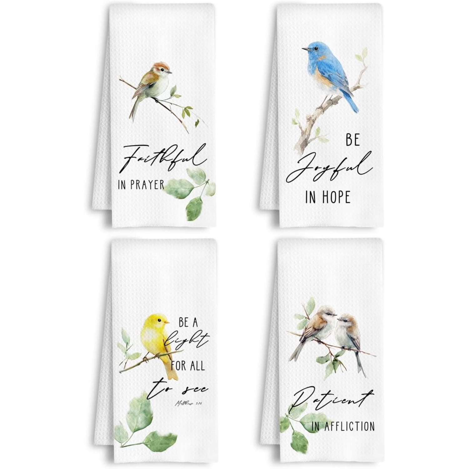Kitchen Towels, Mightier Than The Waves of The Sea is His Love Psalm ...