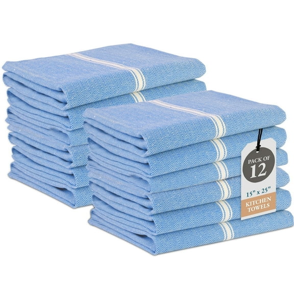 Flip Flop Printed Cotton Flour Sack Kitchen Dishtowel Set of 3 Decor ...