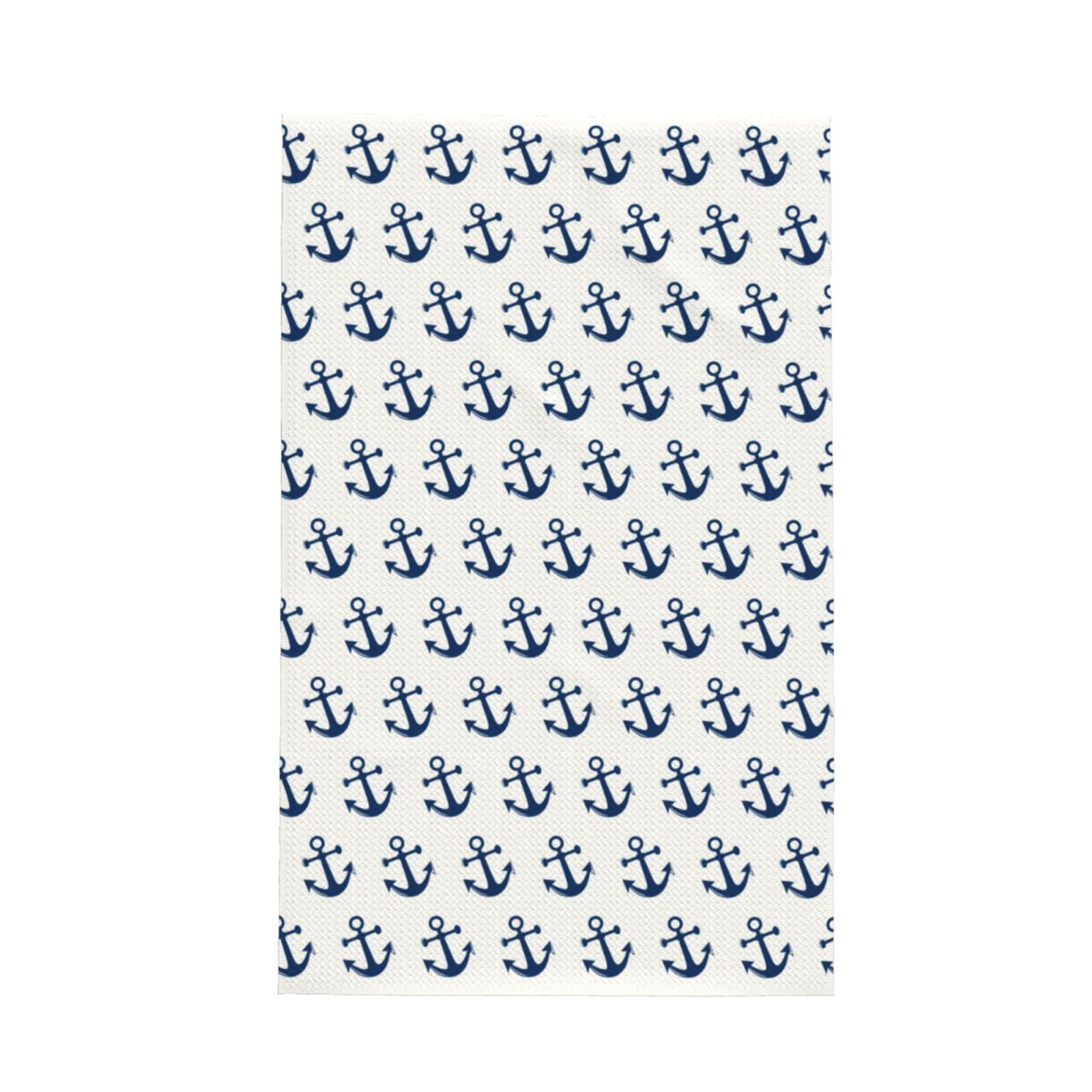 Kitchen Towels - anchor cute print Quick Drying Absorbent Dish Towels ...