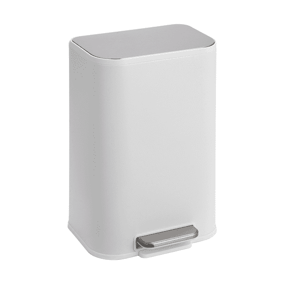 Senfot 8 Gallon Dual Trash Can, 2x4 Gallon Garbage Bin with Soft Close ...