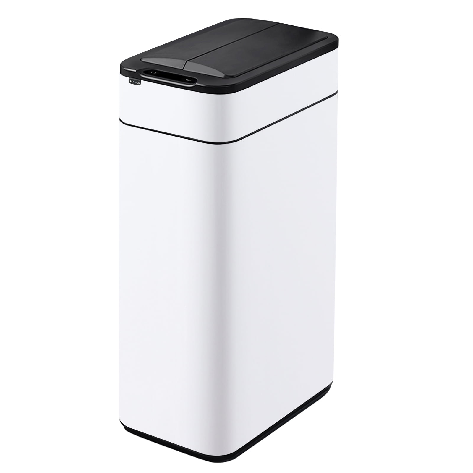 ELPHECO 40L/10.6G Touchless Kitchen Trash Can, Automatic Butterfly Lid ...