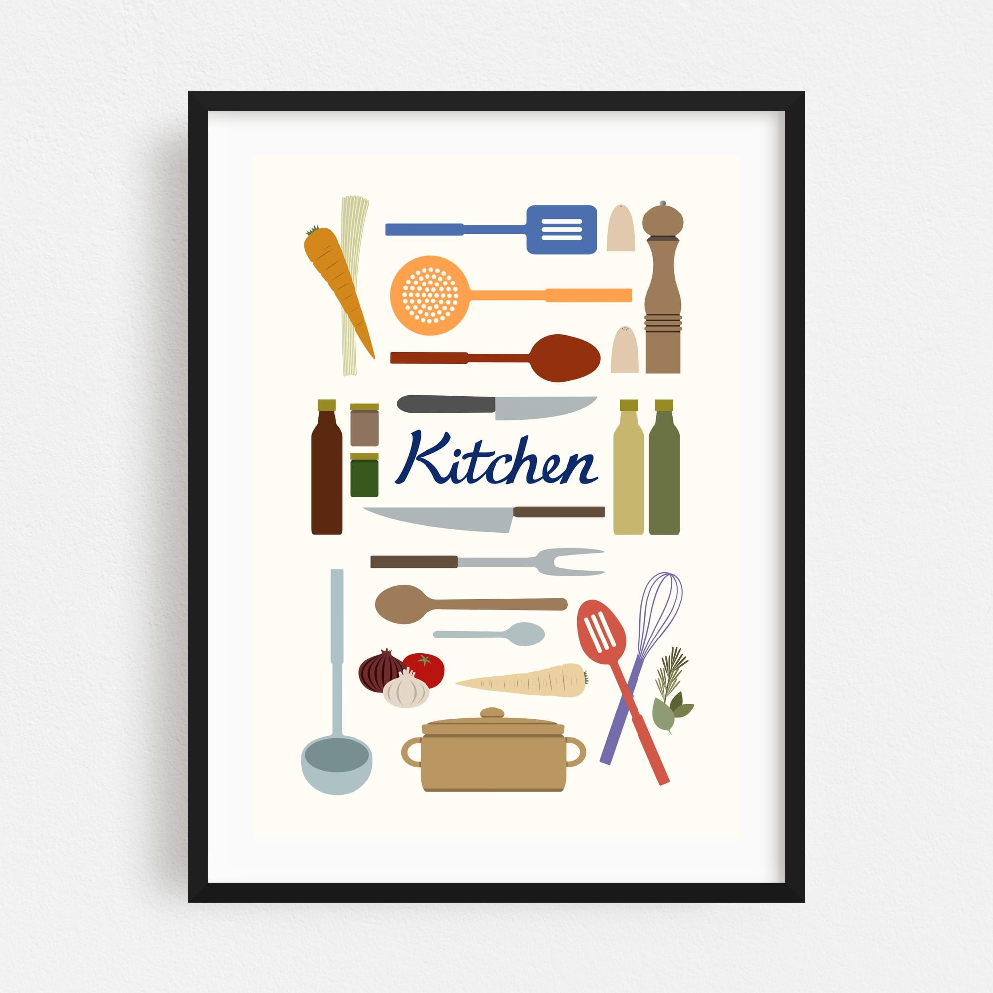 Kitchen Type and Illustrative Design Color - Illustration Kitchen Decor ...