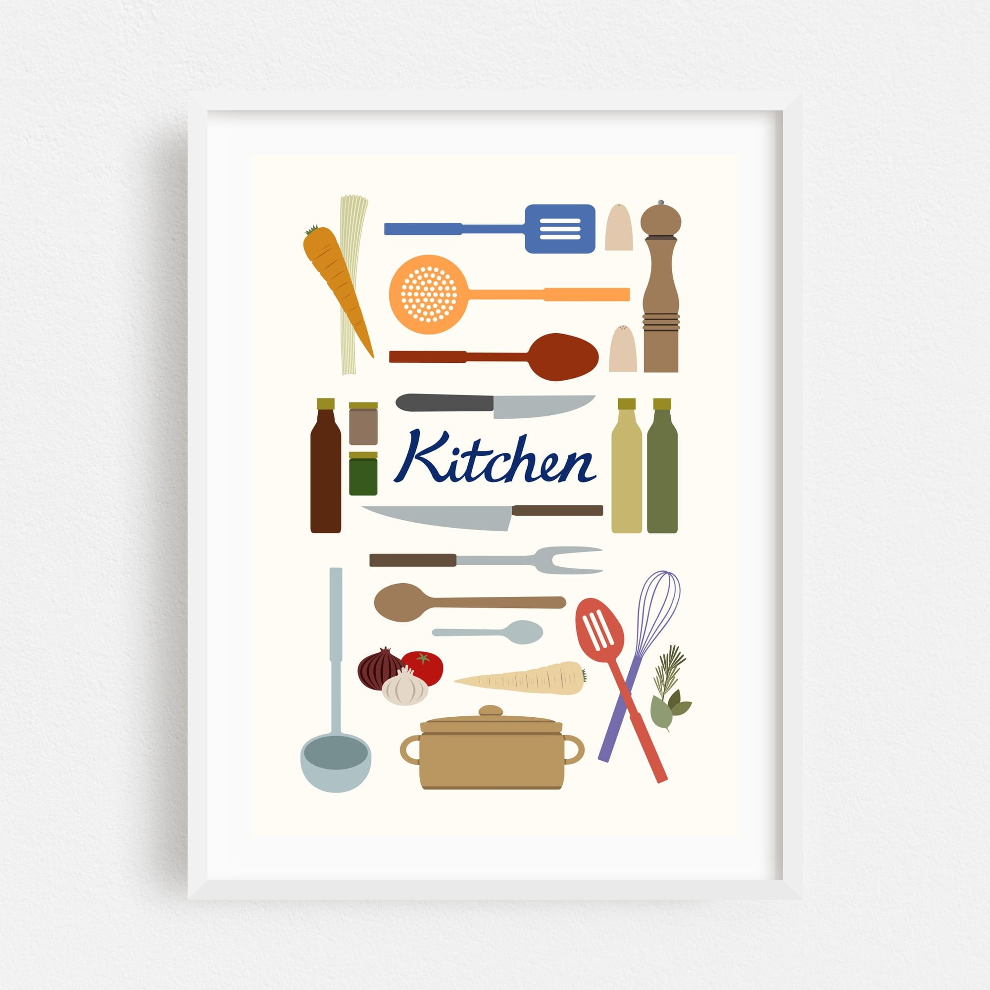 Kitchen Type and Illustrative Design Color - Illustration Kitchen Decor ...