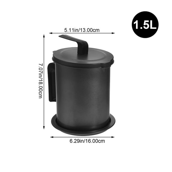 Kitchen Use Oil Strainer Pot Stainless Steel Cooking Oil Container ...