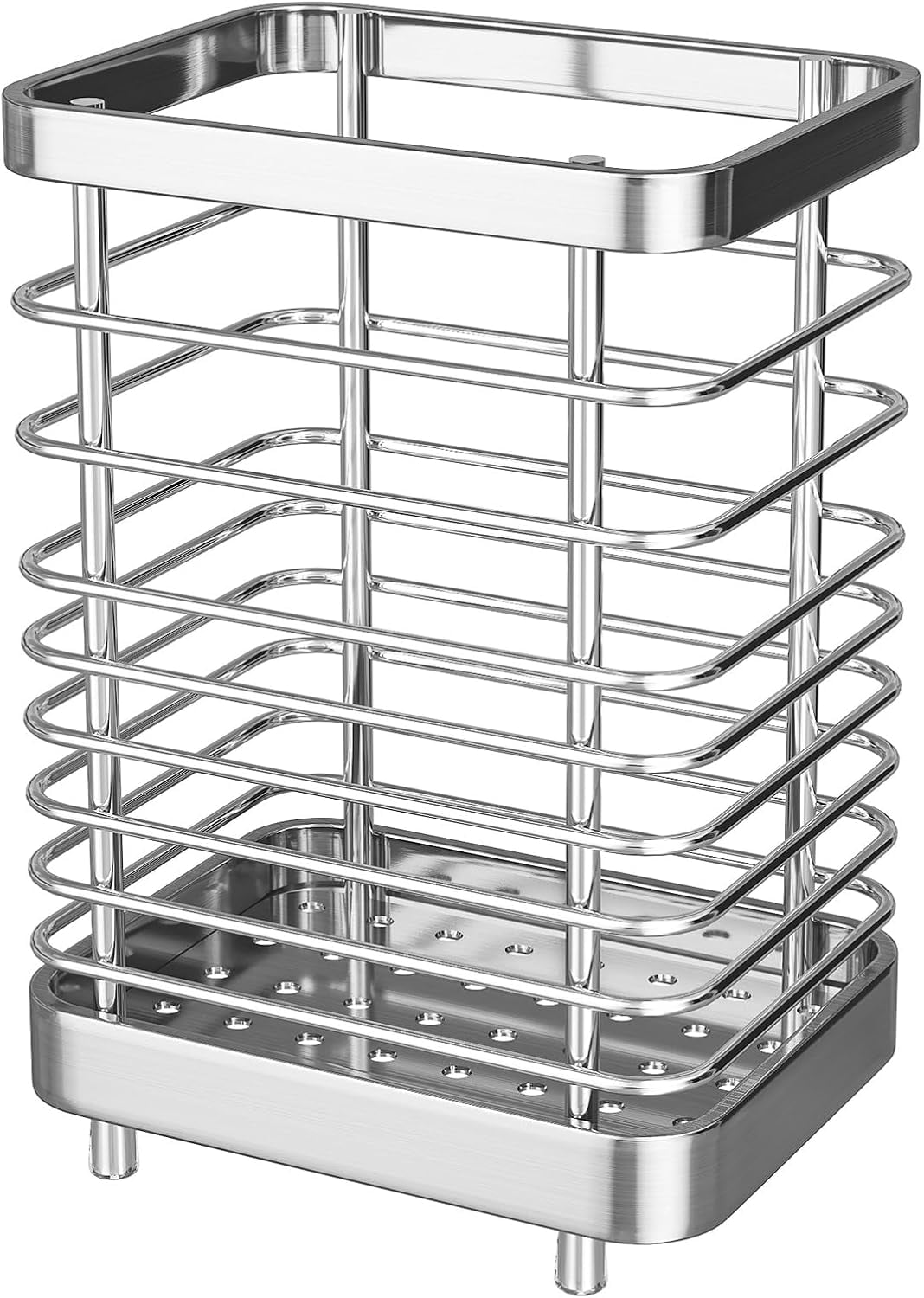 Kitchen Utensil Drying Rack,304 Stainless Steel Chopsticks Spoon Fork ...
