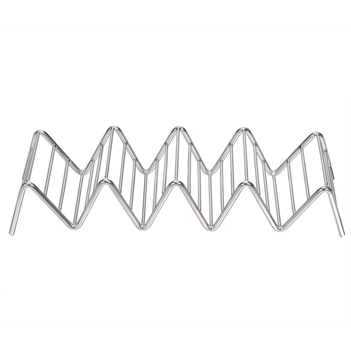 Kitchen Utensil Wire Taco Rack Tacos De Shells Holder Silver - Walmart.com