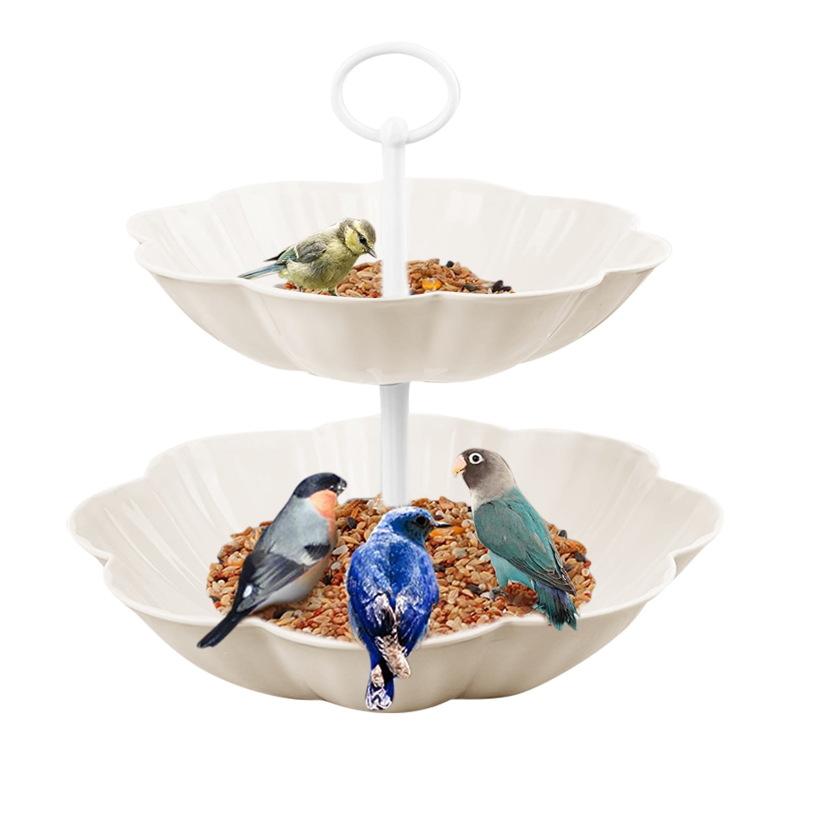 Kitchen Utensils Clearance European Double Layer Fruit Tray Cake Rack ...