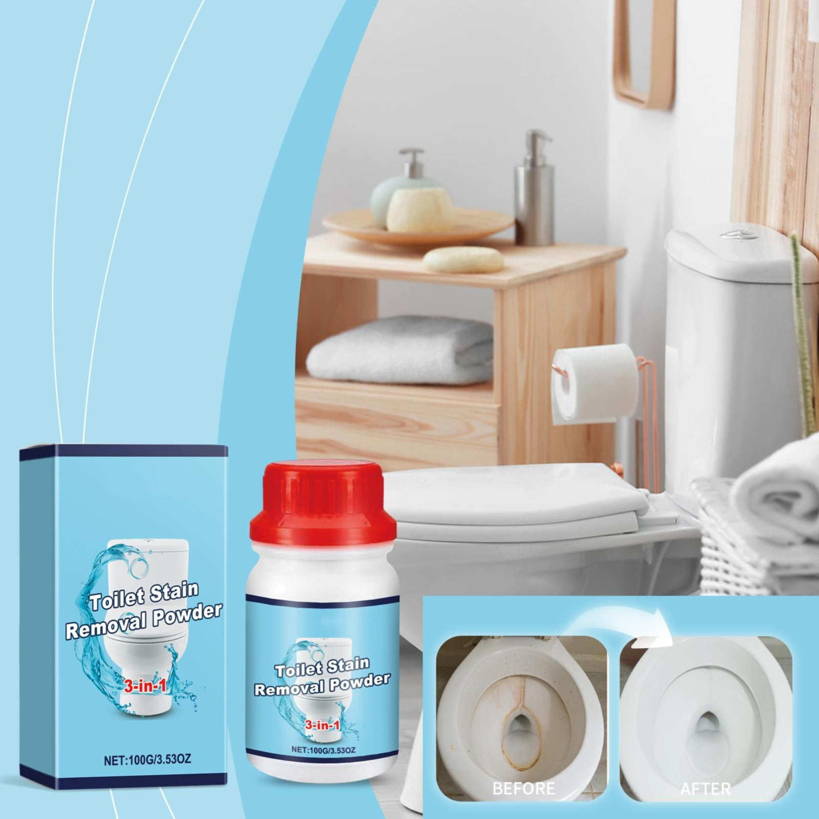 Kitchen Utensils Clearance Toilet Bowl Cleaner For Toilet Cleaning Bowl ...