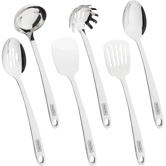 Kitchen Utensils Set 8 Piece Stainless Steel Cooking Utensil Set ...