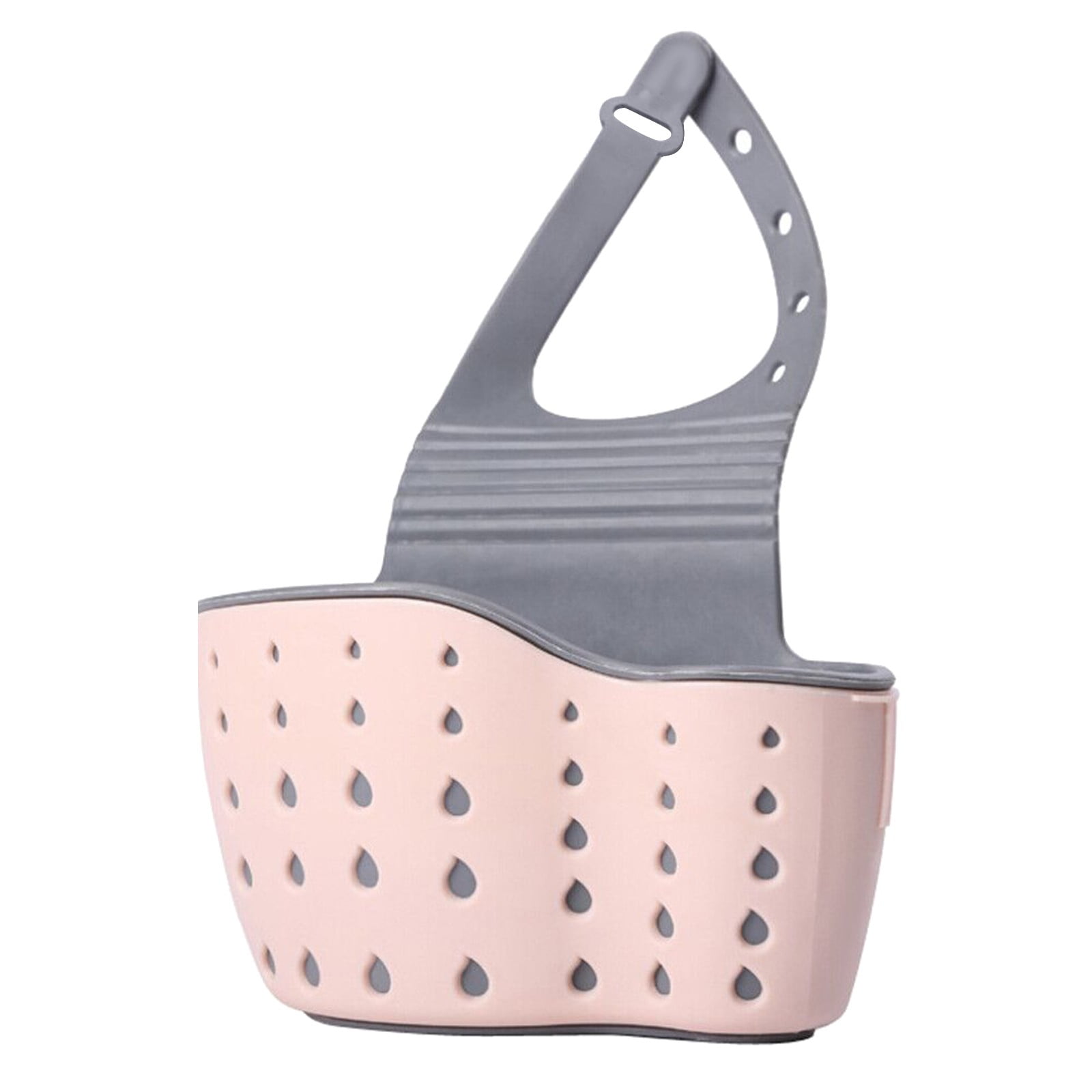 Kitchen Utensils Sink Drainer Hanging Basket Useful Suction Cup Sink ...