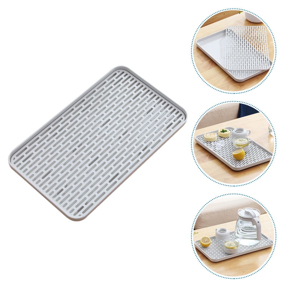 Kitchen Utility Draining Board Dish Drainer Board Cup Drain Tray ...